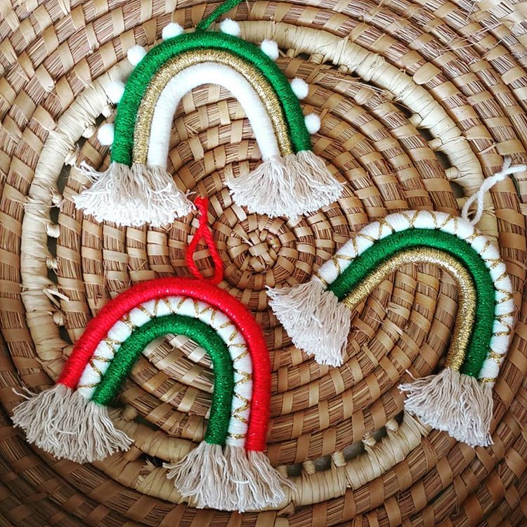 Christmas Rainbows - small ⋆ Needle & Claw home decor